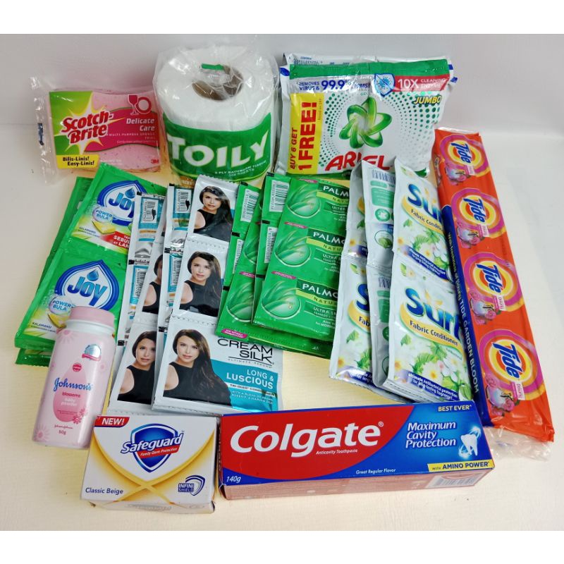 Grocery Package ( Laundry & Bath Essentials Package ) | Shopee Philippines