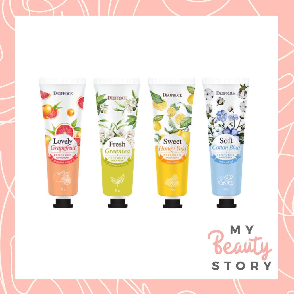 DEOPROCE Perfumed Hand Cream 50G | Shopee Philippines