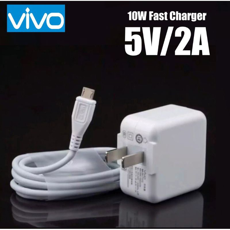 Original Micro Fast Charger 10w Adapter With Micro Data Cable for Vivo ...