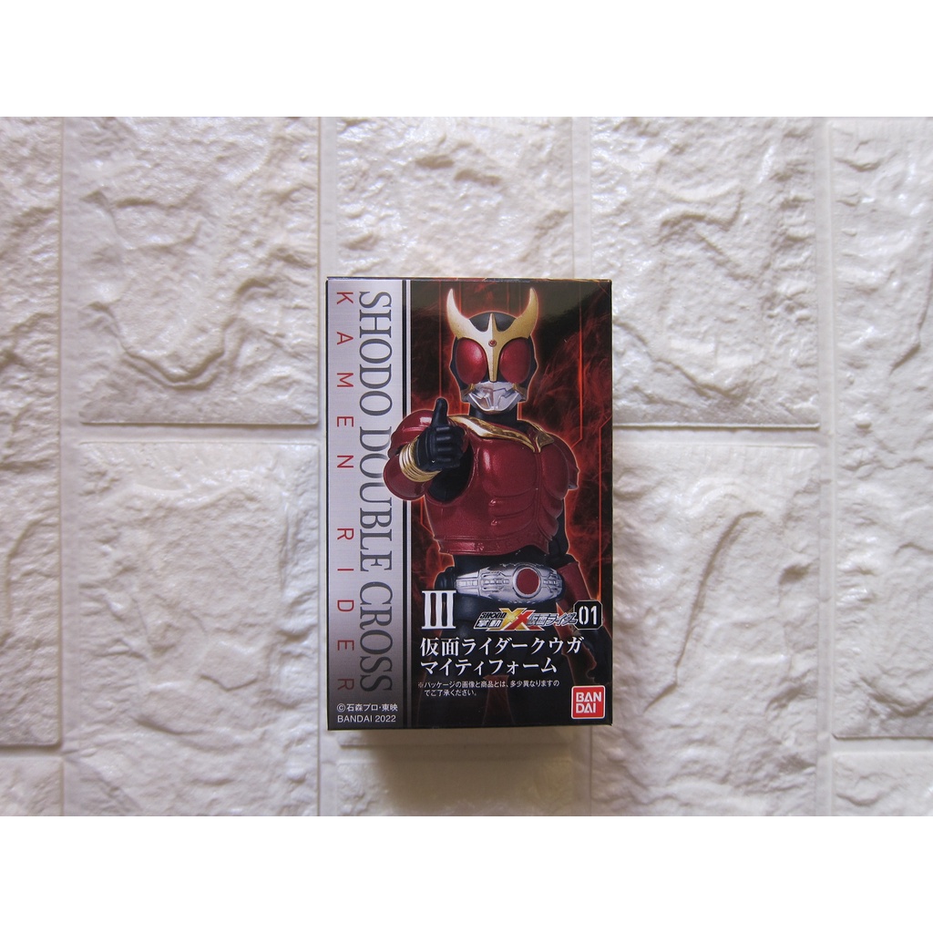 Shodo XX (DOUBLE CROSS) KAMEN RIDER KUUGA MIGHTY FORM | Shopee Philippines