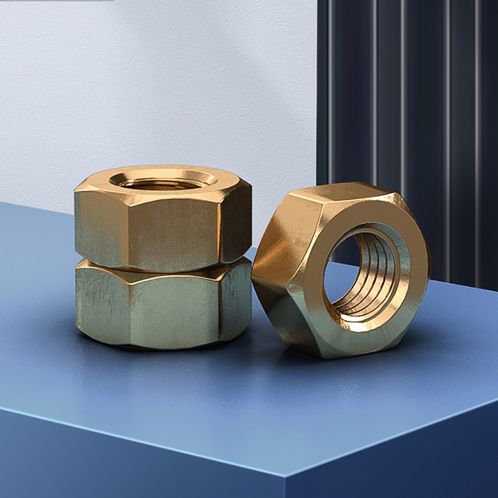 5Pcs Brass Hex Nut M2 M2.5 M3 M4 M5 M6 M8 M10 M12 Hexagon Nuts Screw ...
