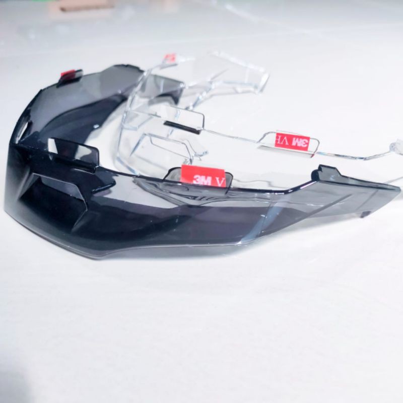 NEWEST KYT TT COURSE 3D PREMIUM POLIKARBONAT SPOILER KYT TTC 3D SPOILER ...