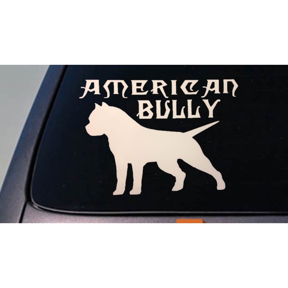 AMERICAN BULLY Pit Bull Pitbull DOG sticker car decal jl chints Car ...