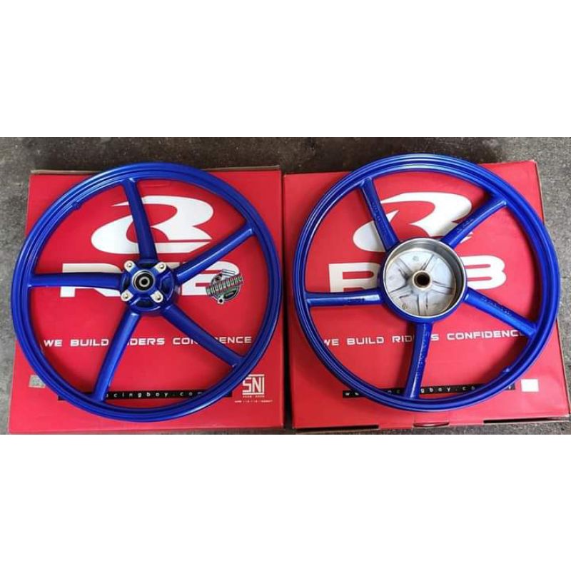 RCB MAGS SIZE17 5SPOKES 1.2*17 / 1.4*17 FAZZIO, Mio i 125, mio soul i ...