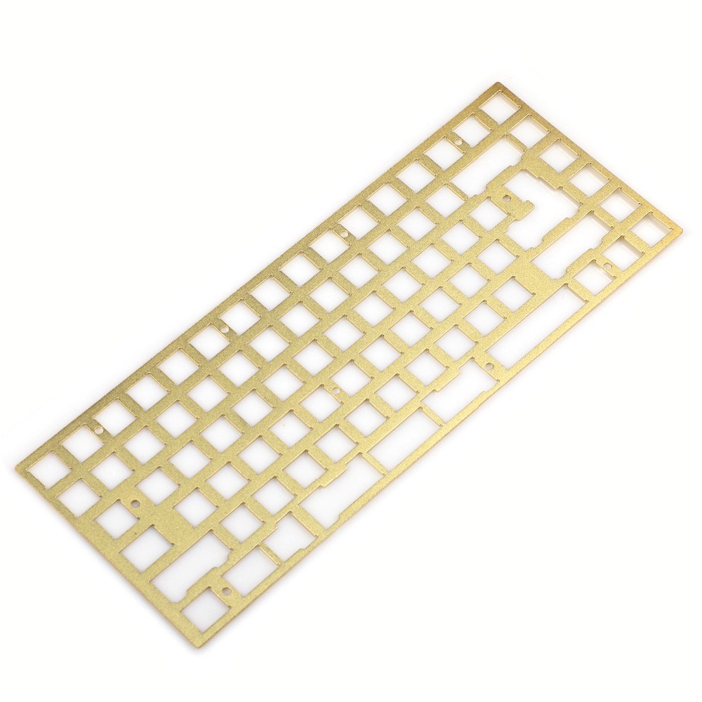 YMDK 75% 84 ANSI ISO Plate CNC Brush Finish Anodized PC Alu Brass Plate ...