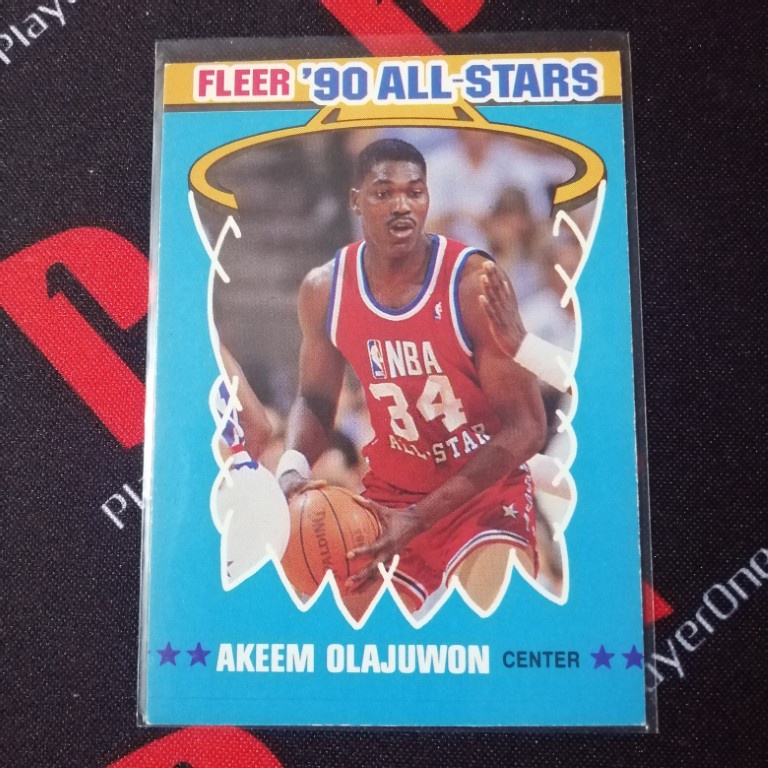 Hakeem Olajuwon NBA Card (Part 1)(90s)(Check Variations)(Instant ...