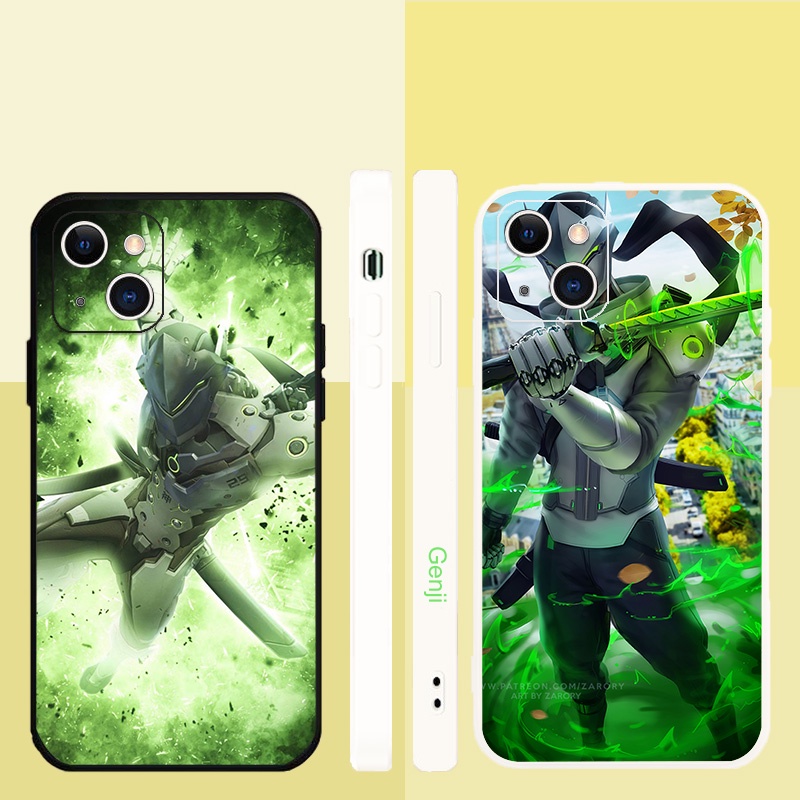 Overwatch Genji XUC14 For Casing Tecno Spark 6 Air GO 2020 2021 Square ...
