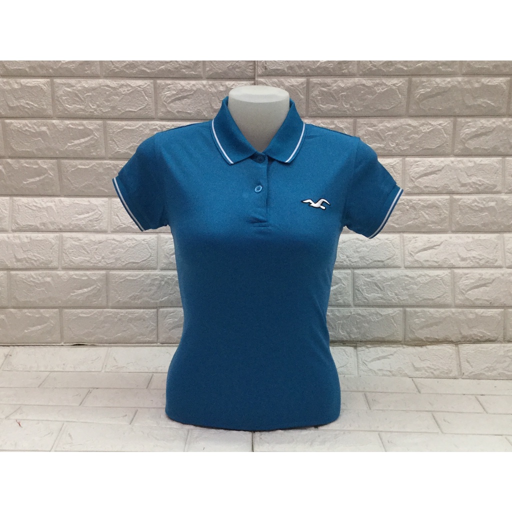new cod #A95 Women's Hollister PoloShirt | Shopee Philippines