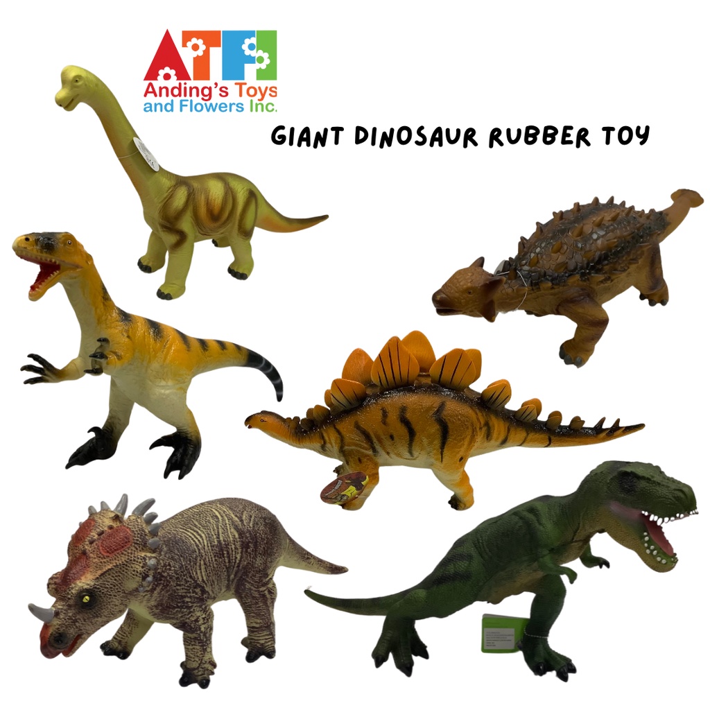 Extra Large Dinosaur Stuffed Toys Triceratops T-rex Action Science Toys Stuff Toy Dinosaurs ...