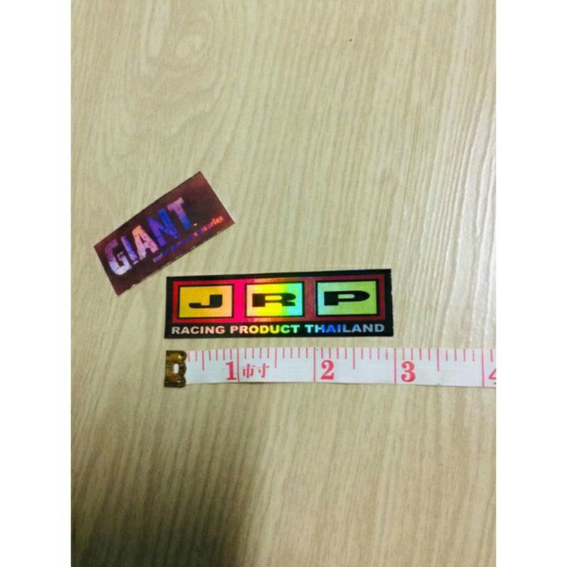 Swing arm sticker universal hologram laminated glossy waterproof(SOLD ...