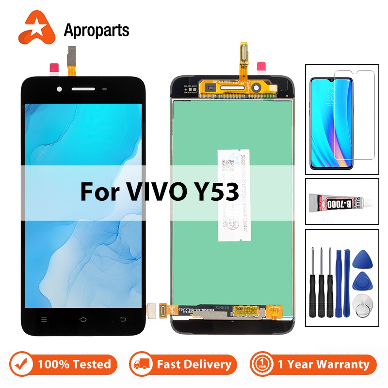 Original LCD For Vivo Y53 Display Touch Screen Digitizer Assembly ...