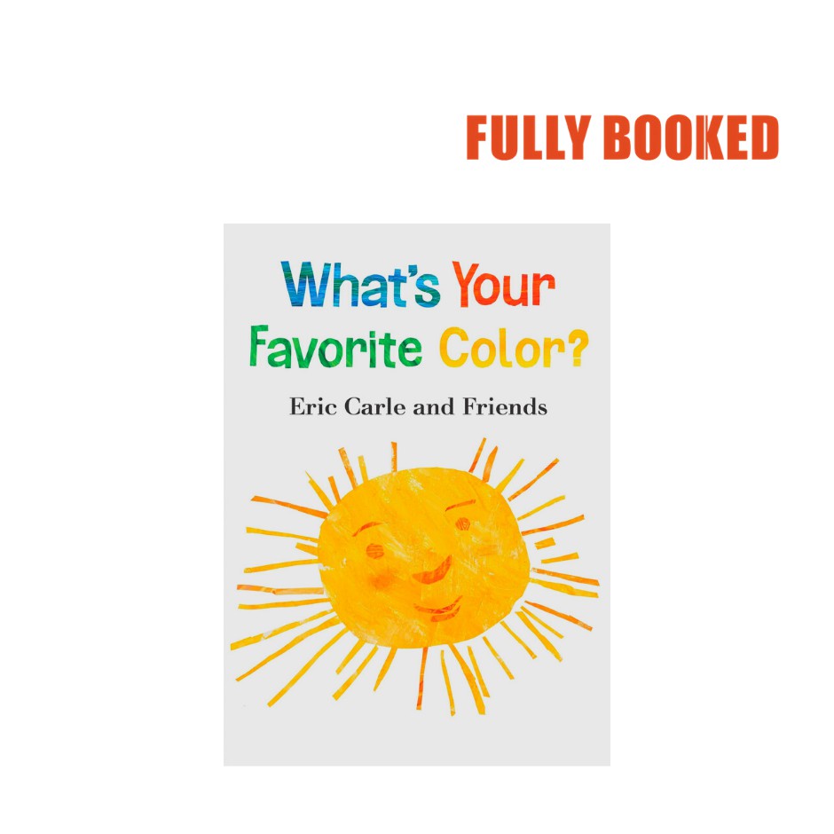 What's Your Favorite Color? (Board Book) by Eric Carle | Shopee Philippines