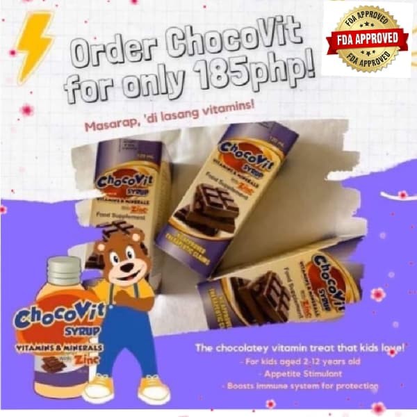 FDA APPROVED / ChocoVit: A Food Supplement for Kids in Chocolate Flavor ...