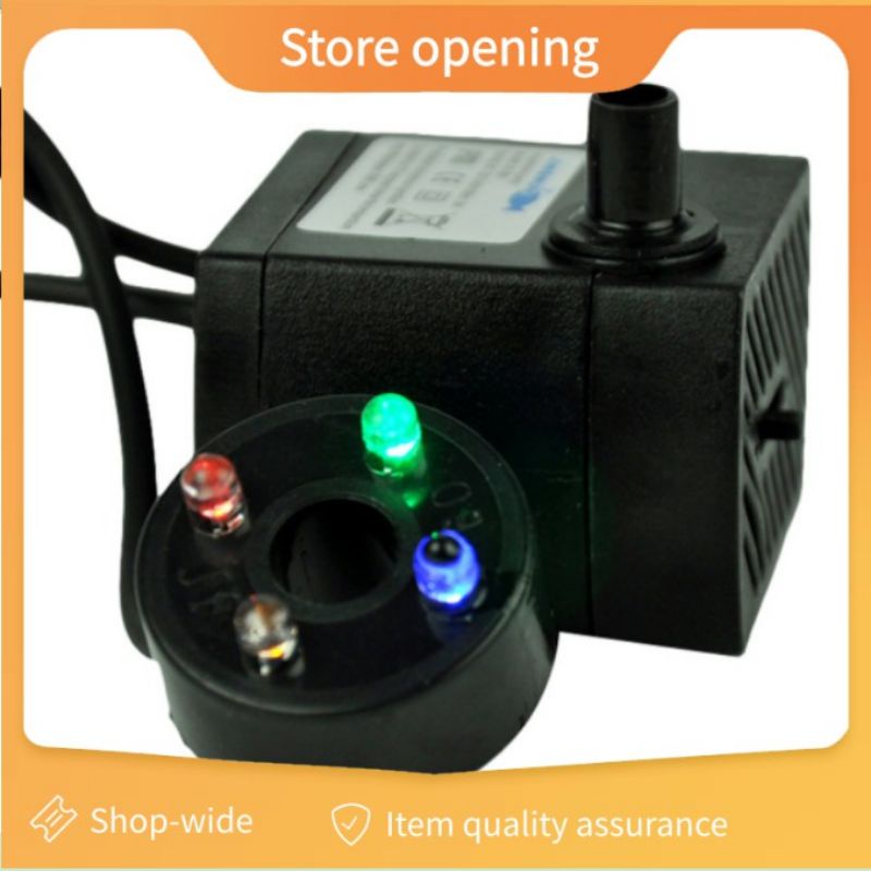 Water Pump LED for fountain table Display Submersible pump for water ...