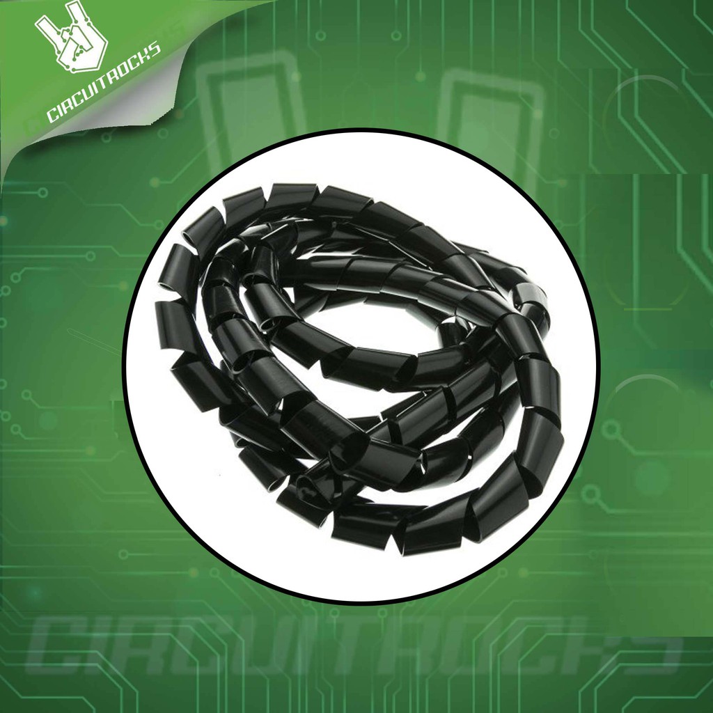 Cable Spiral Wrap 16mm 5M – Robotics, STEM & DIY Electronics Module ...