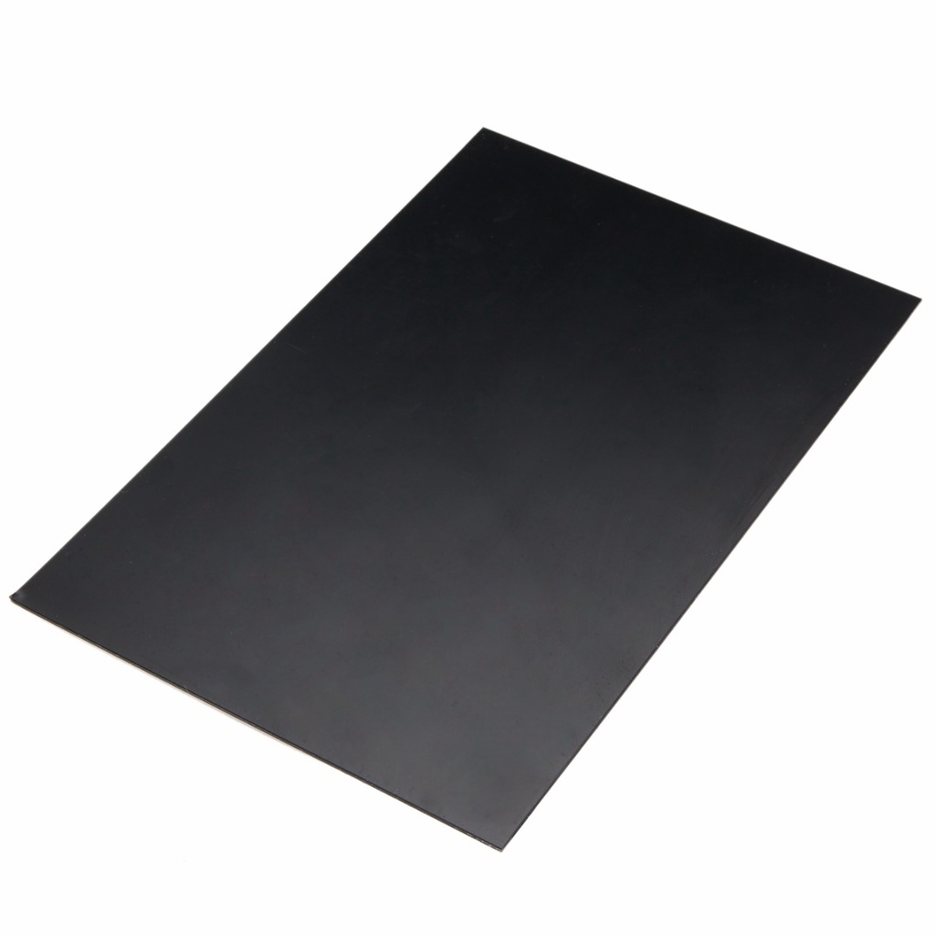 Black ABS board hard plastic board PVC hard plastic board 1mm x 200mm x ...