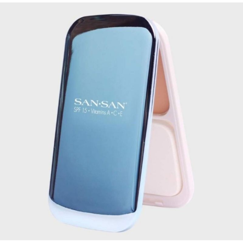 HBC - SANSAN PRESSED POWDER/ SPF 15 VITAMIS | Shopee Philippines