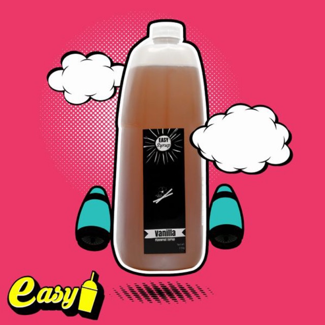 Easy Brand- Vanilla Syrup 2.5kg | Shopee Philippines