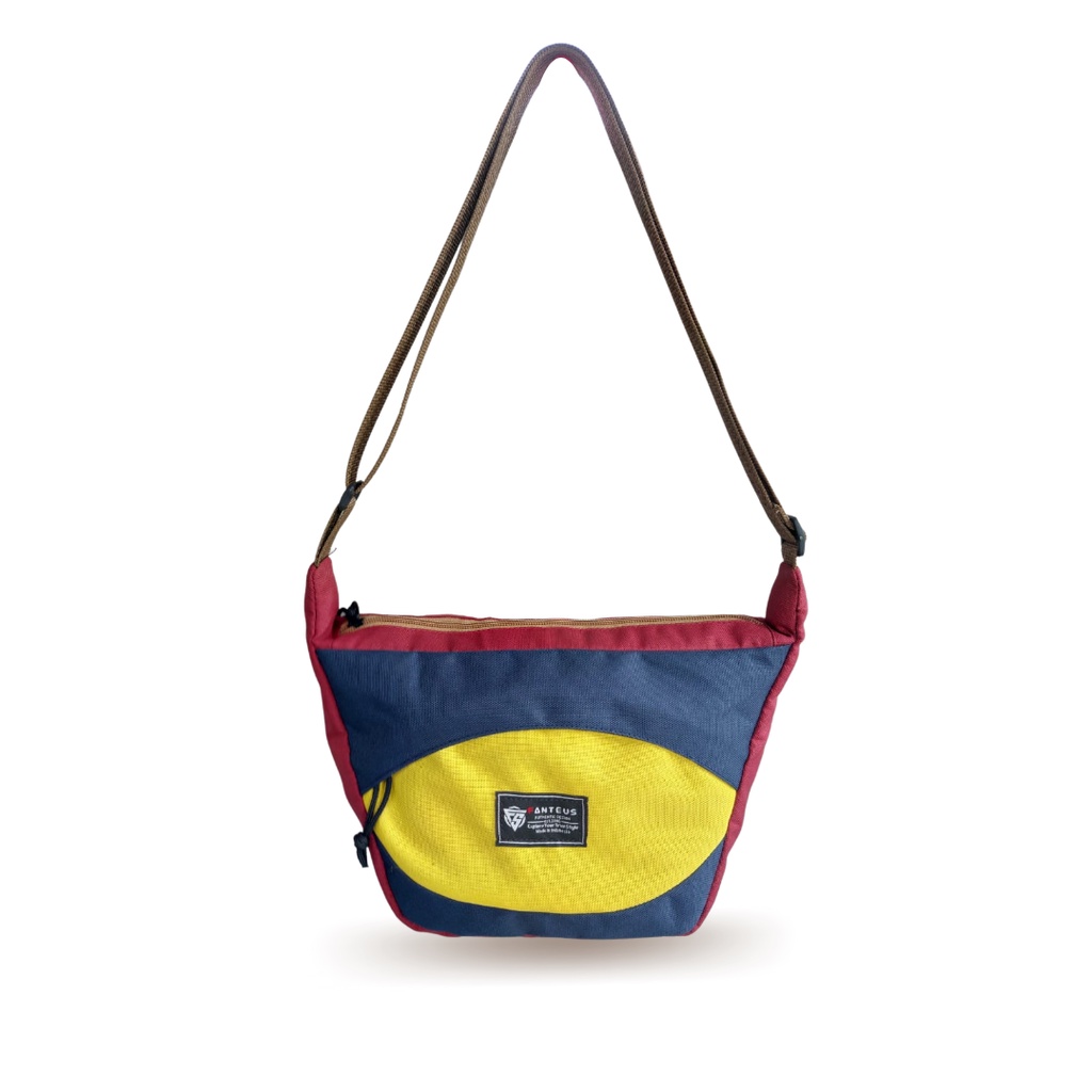 Combie Semi Canvas Sling Bag | Fanteus | Shopee Philippines