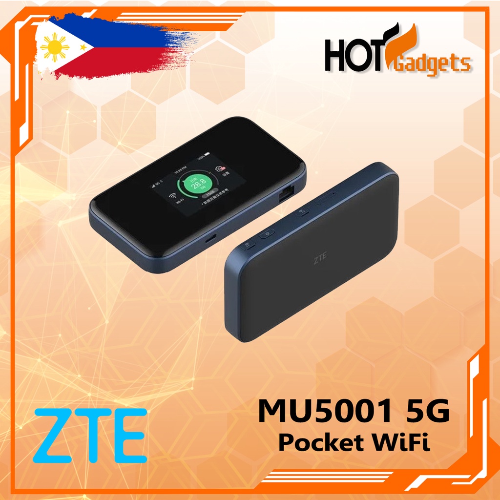 ZTE MU5001 5G 3.8Gbps Pocket WiFi Brand New Openline | Shopee Philippines