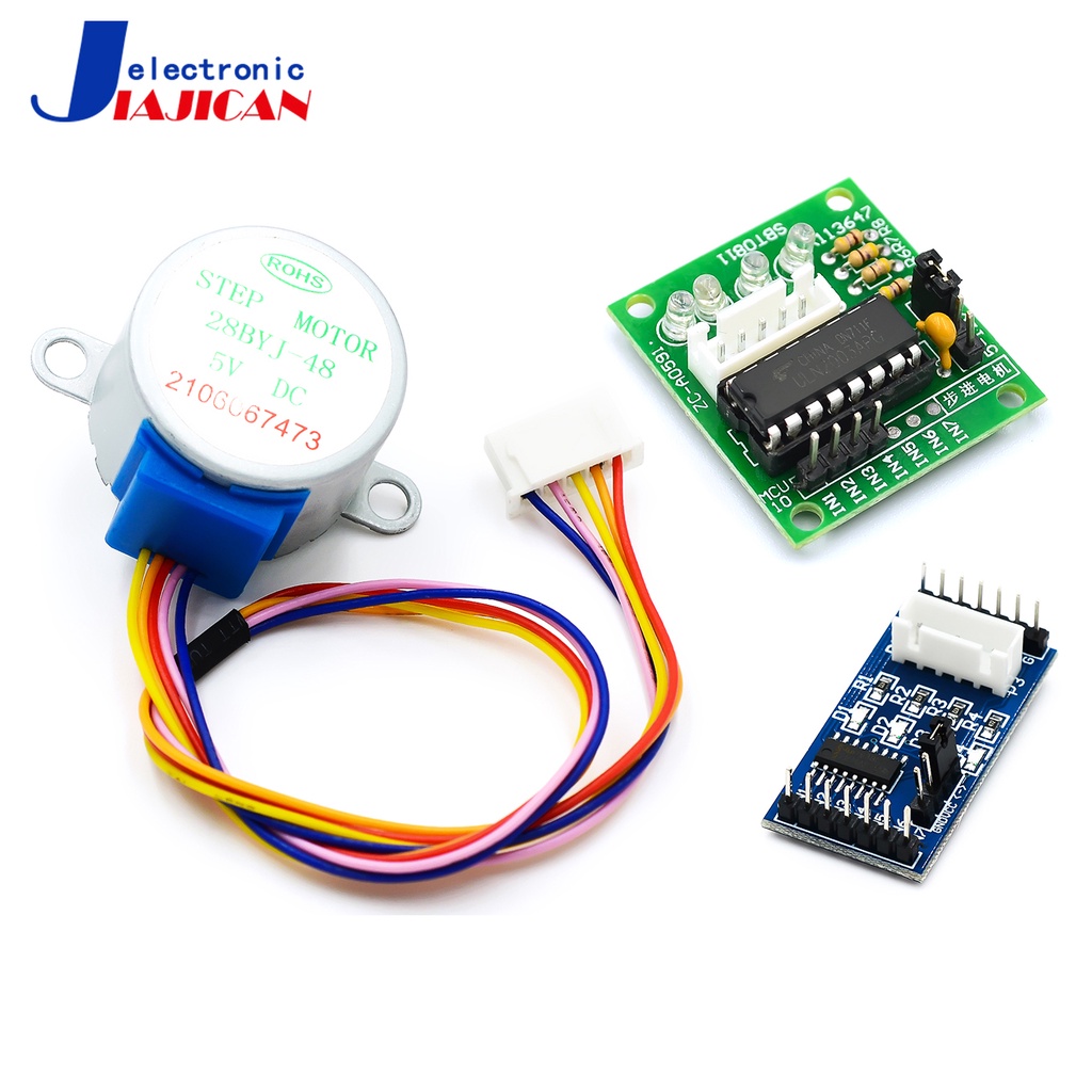 5V Stepper Motor+ULN2003 Driver Board Five-Wire Four-Phase/Stepper ...