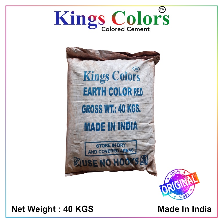 Natural Oxide Colorant 38 KGS Made In India Kings Colored Cement Black ...