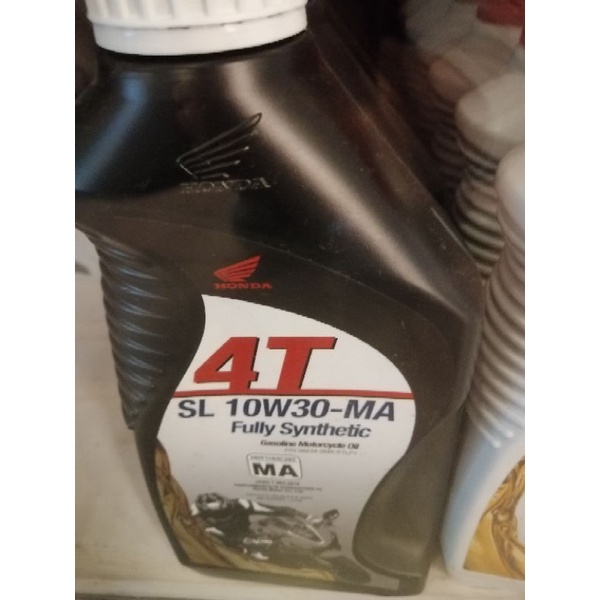 GENUINE HONDA ENGINE OIL FULLY SYNTHETIC 10W-30MA | Shopee Philippines