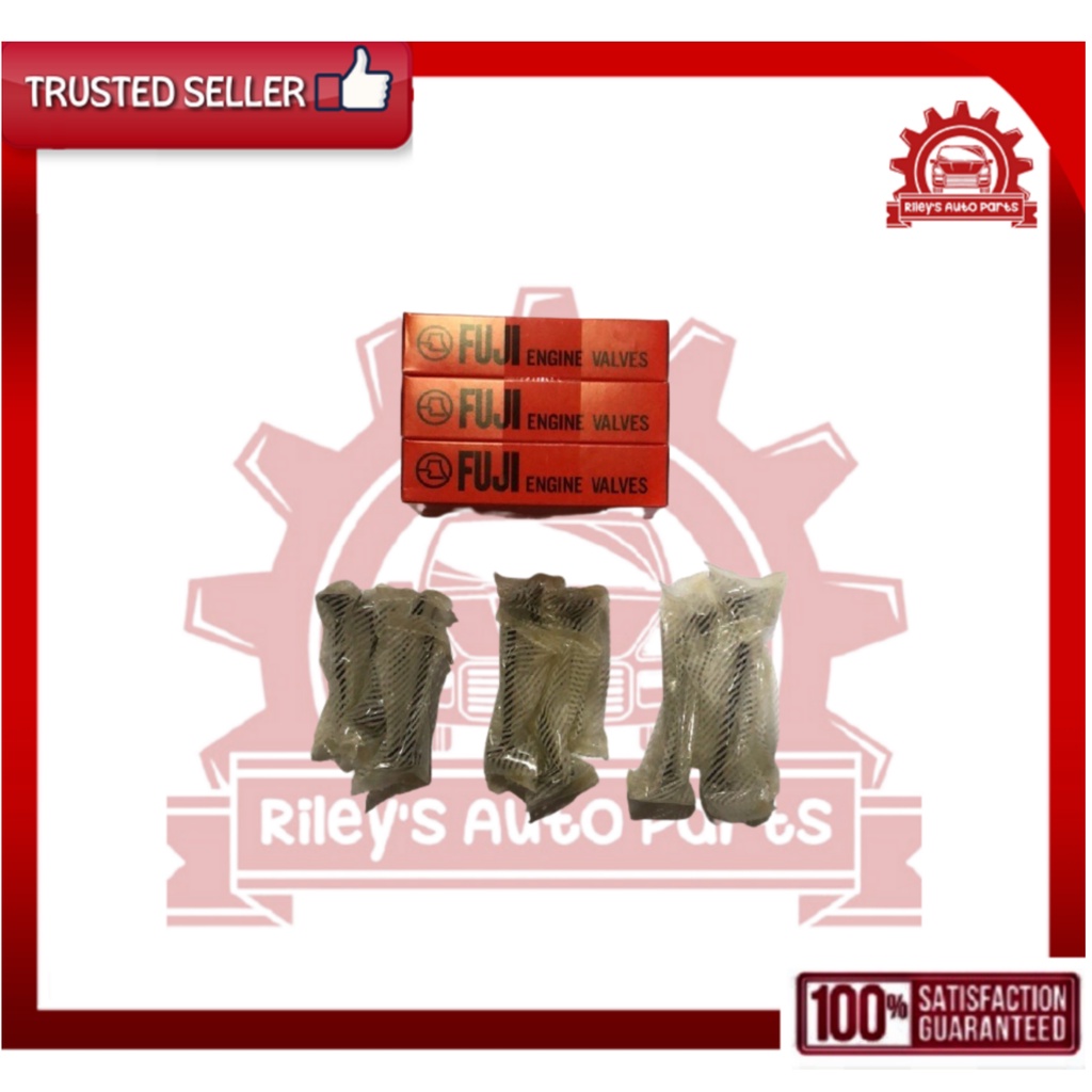 FUJI ENGINE VALVE SET(16pcs) FOR TOYOTA COROLLA 1.6 4AFE ENGINE ...