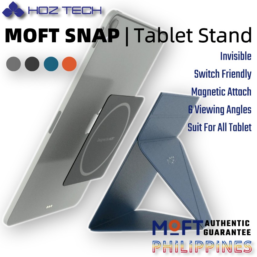 MOFT Snap Tablet Stand Invisible Magnetic Tablet Holder Magic Keyboard ...