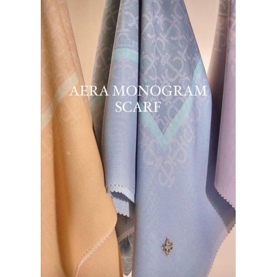 AERA THE HIJAB CO MONOGRAM SCARF by THE HIJAB CO | Shopee Philippines