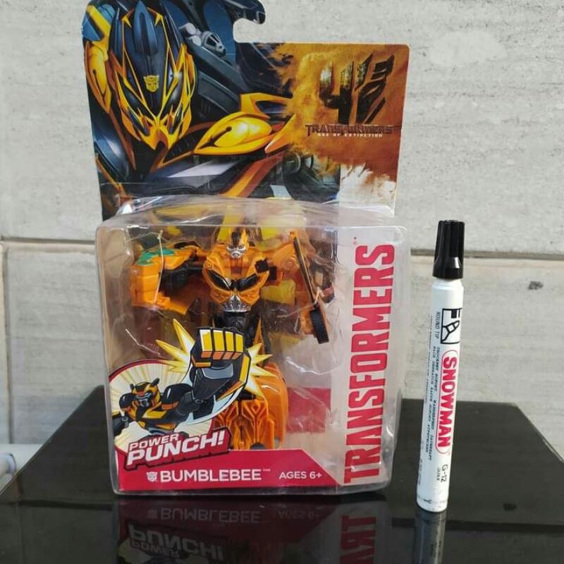 Product image Toy action figuretransformers bumble bee power punch ...