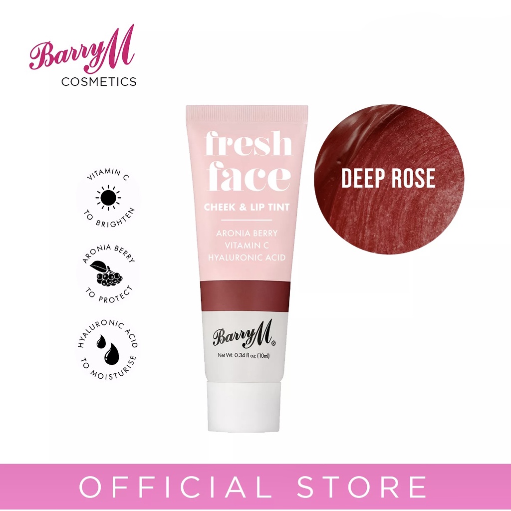 Barry M Fresh Face Cheek and Lip Tint - Deep Rose | Shopee Philippines