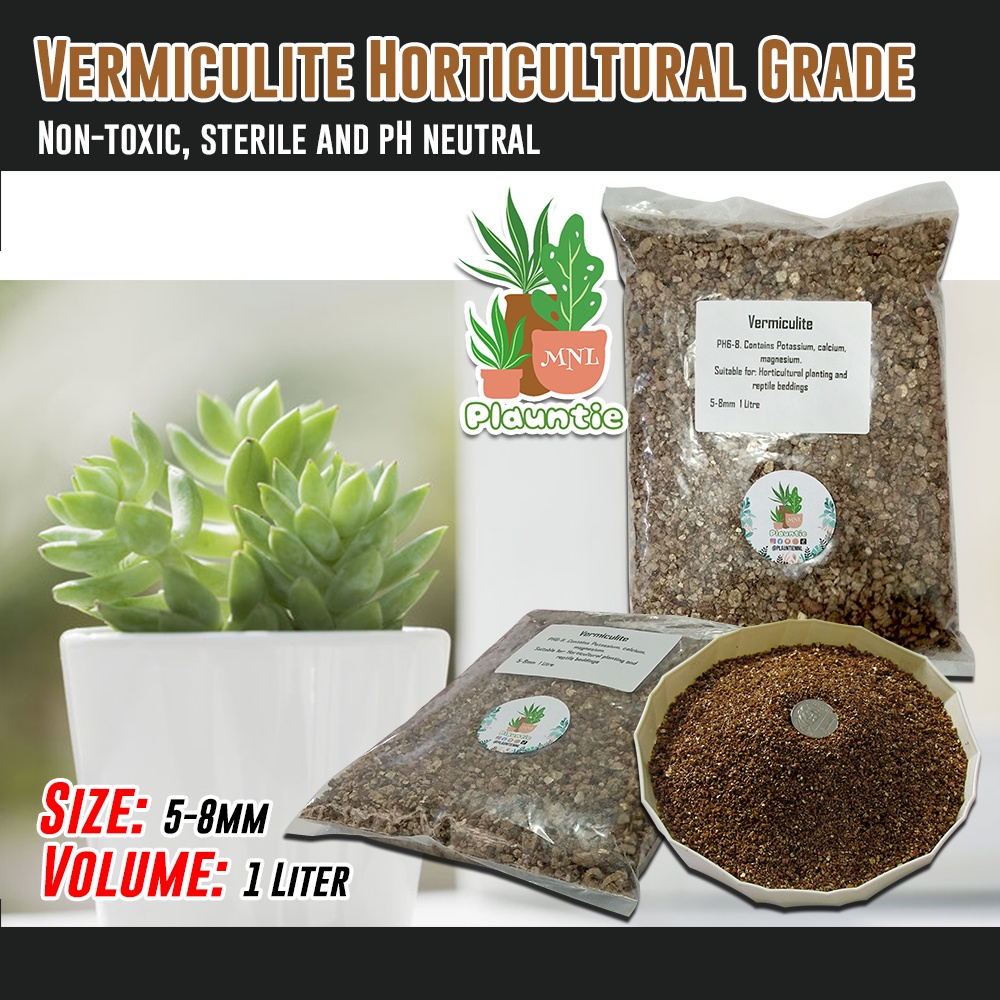 Golden Color Expanded Vermiculite 5-8mm for Horticultural planting and ...