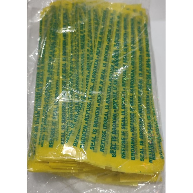 Big Cap Seal Yellow Good Class B (500pcs) | Shopee Philippines