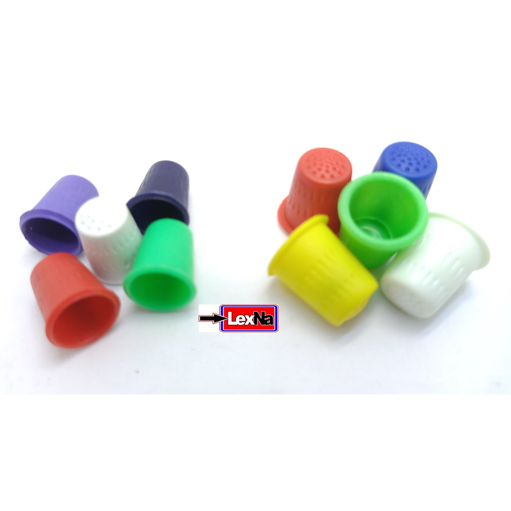 Thimble (4 pcs) for Hand Sewing assorted colors | Shopee Philippines