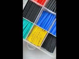 530/328/164pcs Heat Shrink Tubing Insulation Shrinkable Tubes Assortment Electronic Polyolefin ...