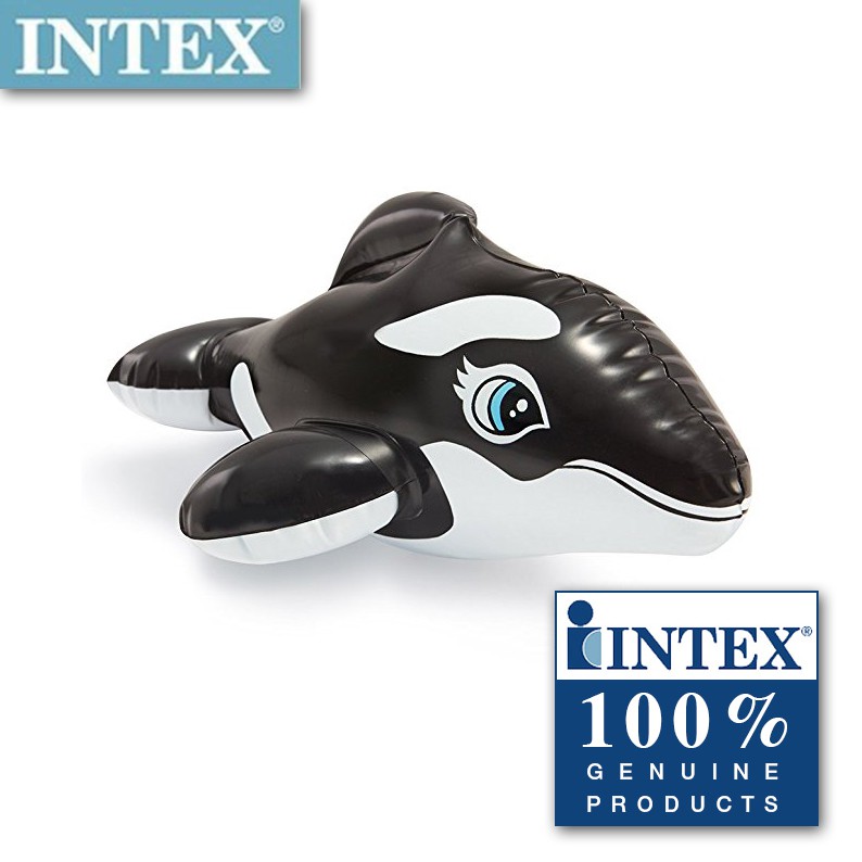 Intex 58590 Puff N Play Inflatable Toy - Soft Whale. | Shopee Philippines