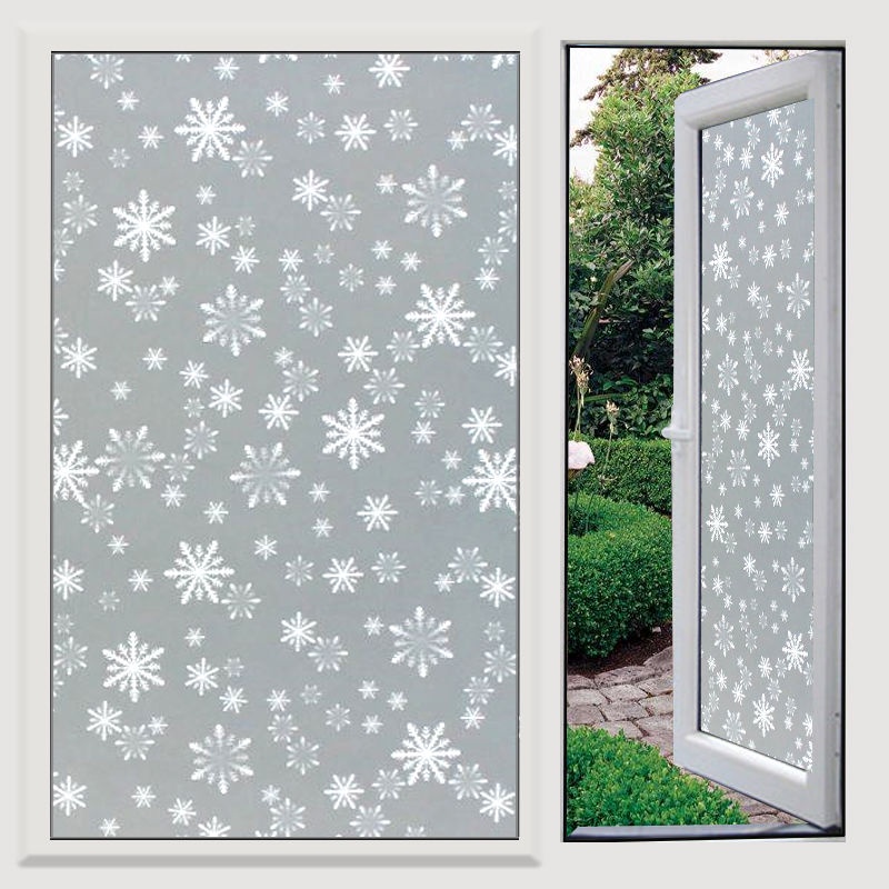 Glass Frosted Sticker Transparent and Opaque Privacy-Preserving Window ...