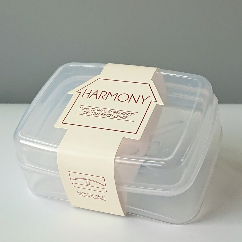 Harmony Soap Case Container TRANSPARENT CLEAR | Shopee Philippines