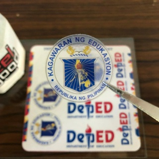 DEPED Sticker Set (Logo and Seal) | Shopee Philippines