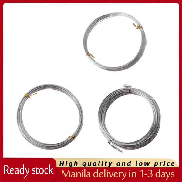 Silver Aluminium Wire Bendy Craft Wire Flexible Modelling Wire Suitable ...