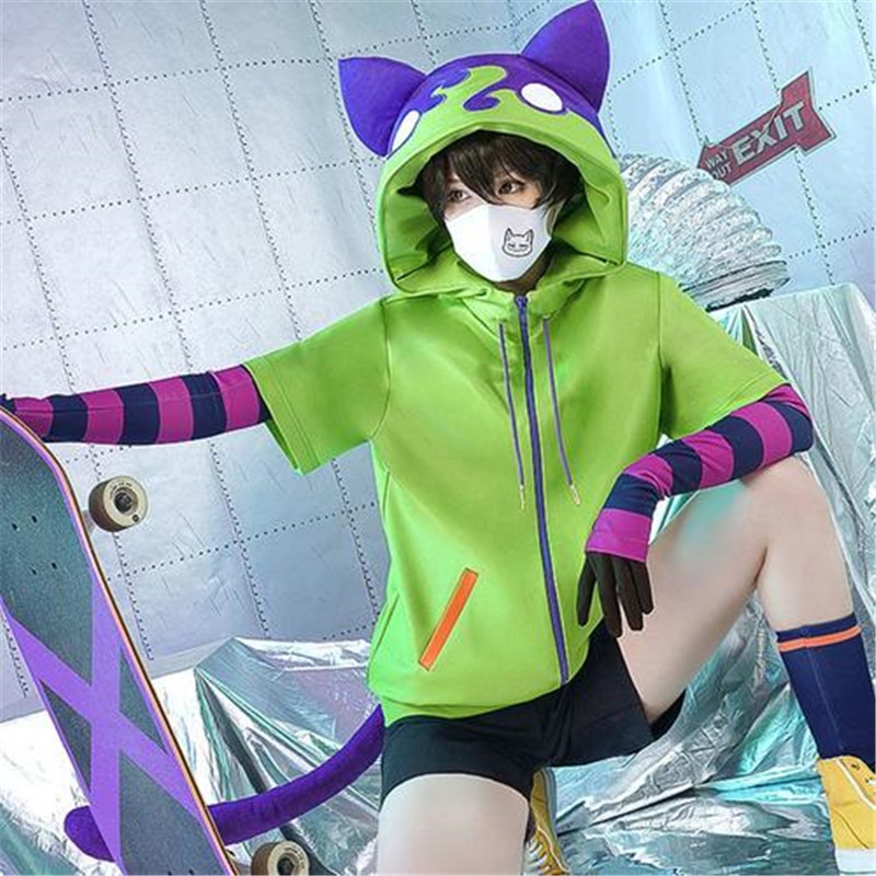 Anime SK8 the Infinity Cosplay Costume Chinen Miya SK Eight Cosplay ...