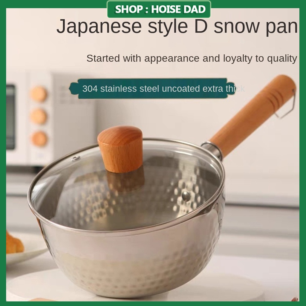 Stainless Steel Non-Stick Japanese-Style Snow Pan, Food Supplement Pot ...