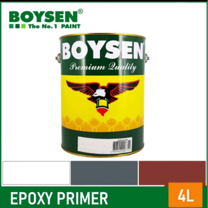 BOYSEN EPOXY PRIMER W/ CURING AGENT 1GALLON PINTURA PANG BAKAL NA ...