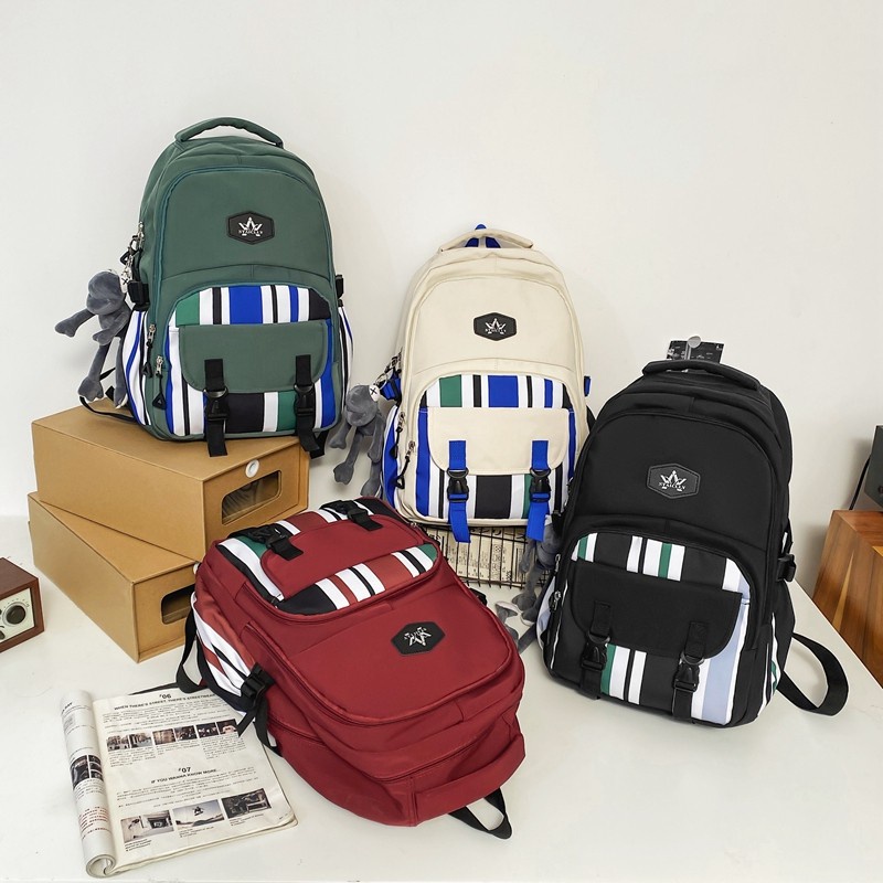 Fashion Women Backpack Nylon Waterproof School Bag For Teenage Girls ...