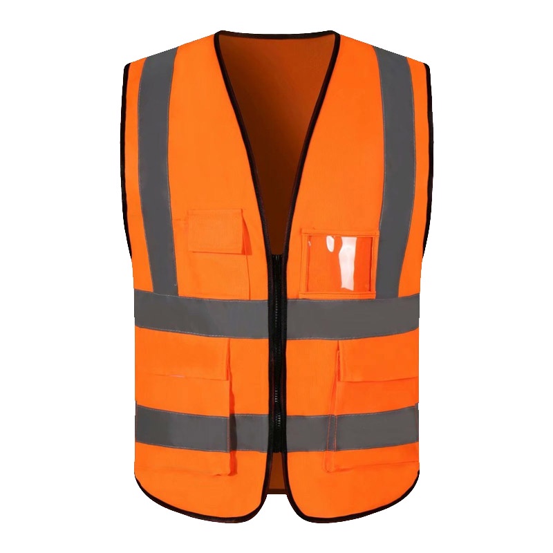 Reflective Safety Vest High Visibility Safety Vest with Pockets ...