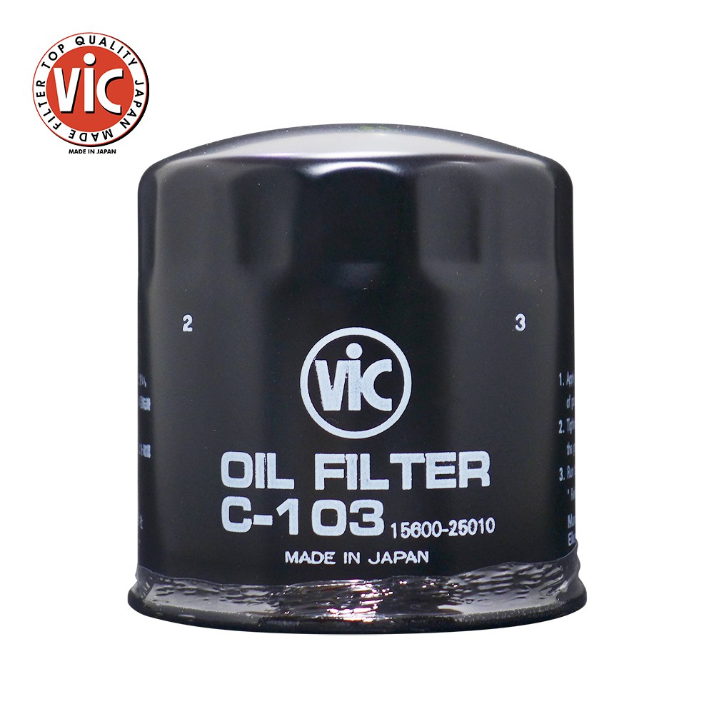 VIC Oil Filter C-103(Outlet) | Shopee Philippines