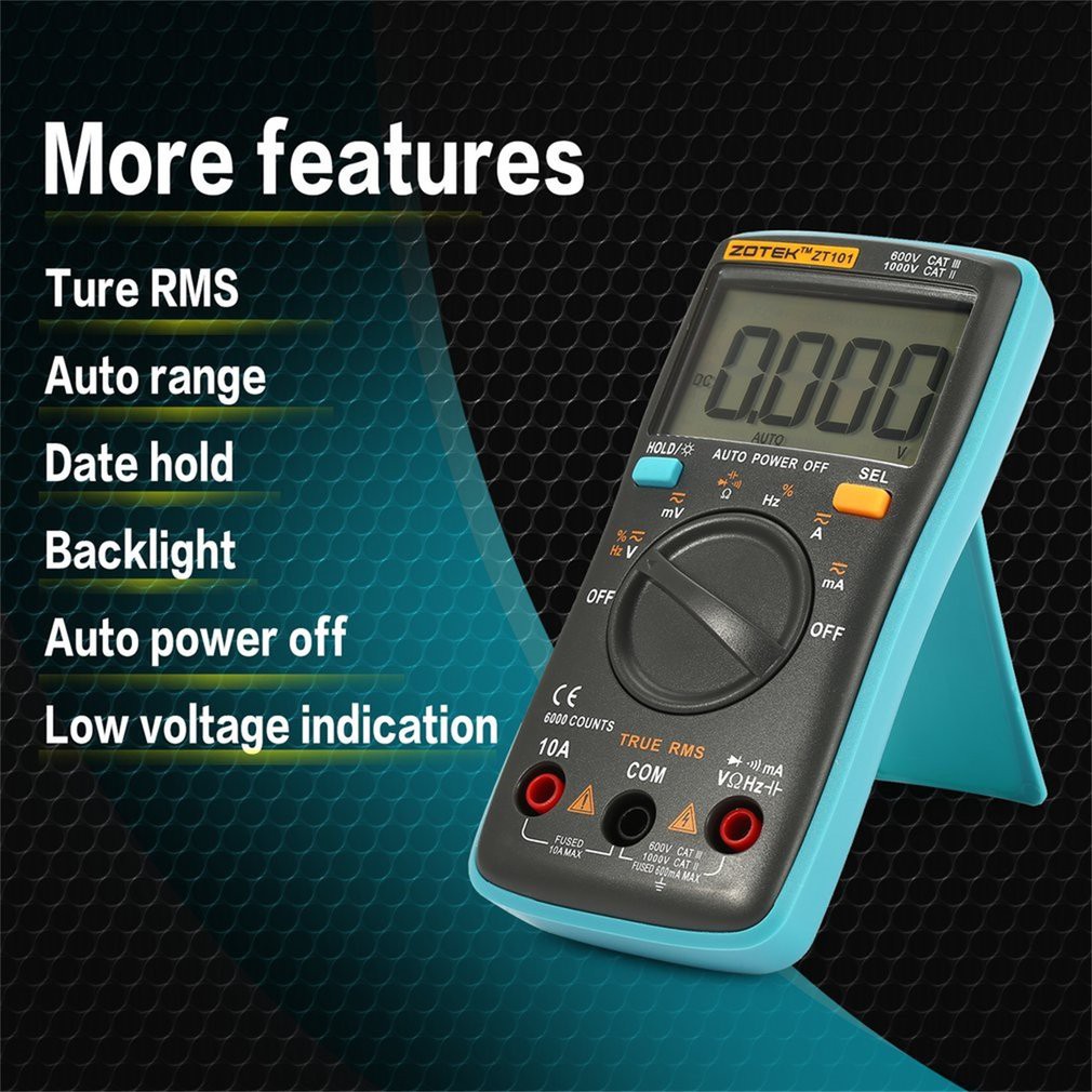 ZOTEX ZT-101 Mini Auto Range Digital Multimeter | Shopee Philippines