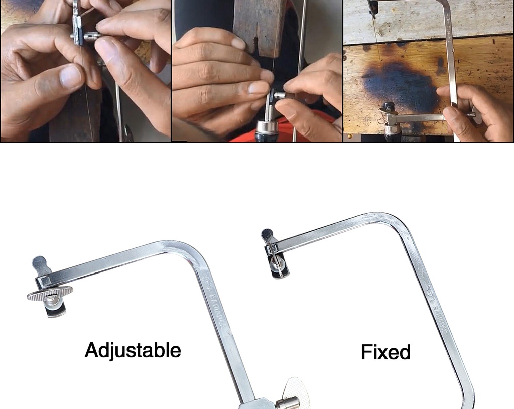 Handmade Mini Jigsaw U-Shaped Saw Saw Bow Small Hand Saw Woodworking Pull Saw Wire Saw DIY Model ...