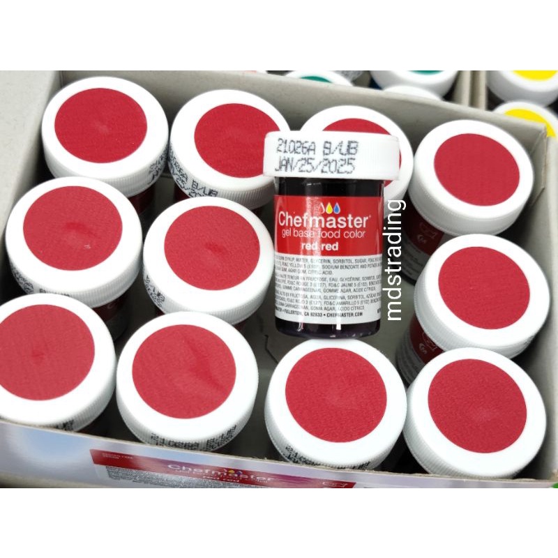Chefmaster Gel Food Color 1oz Baking Gels Colors | Shopee Philippines